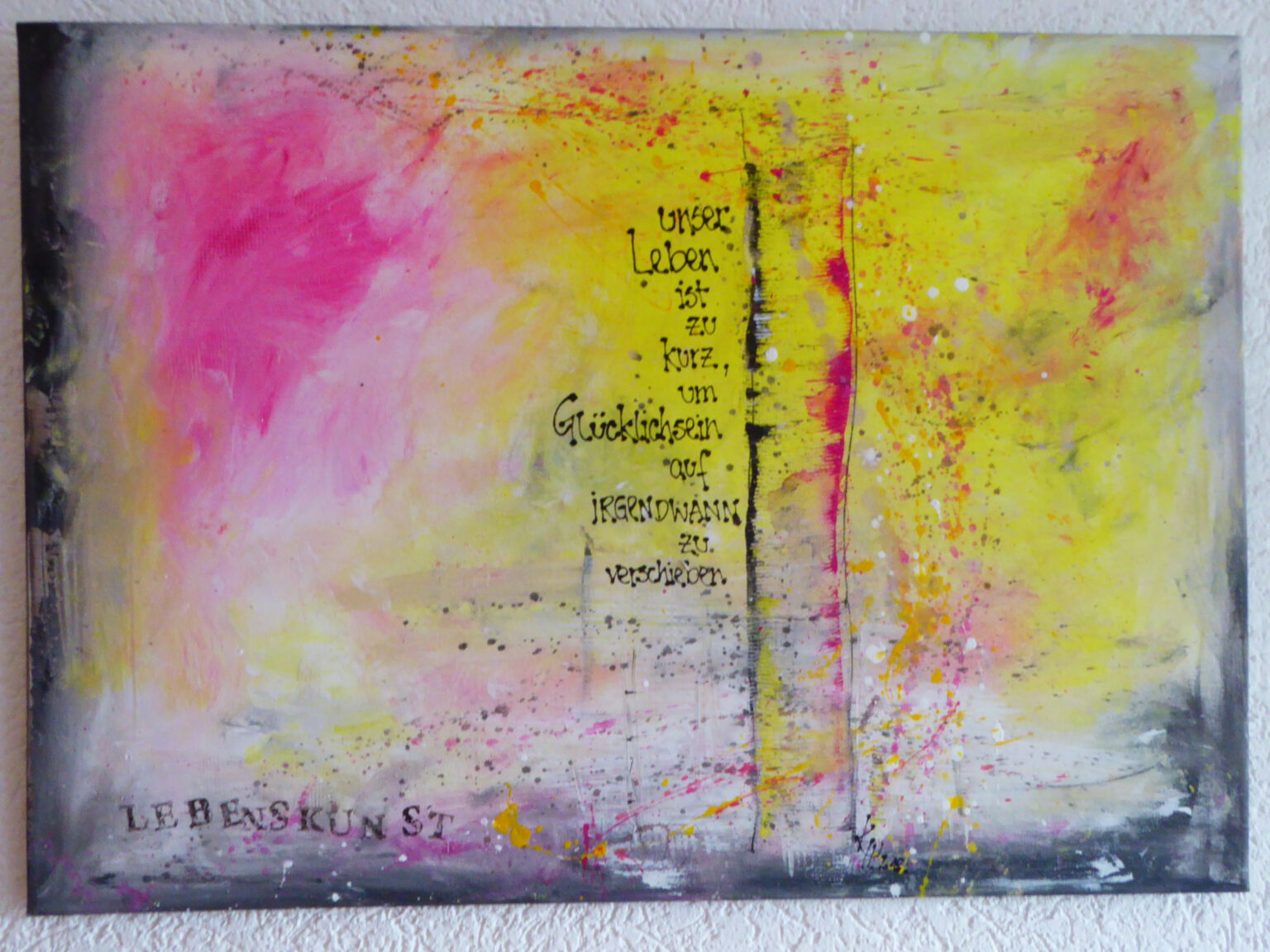 LEINWAND Unser Leben ist zu kurz, ... - KDiF